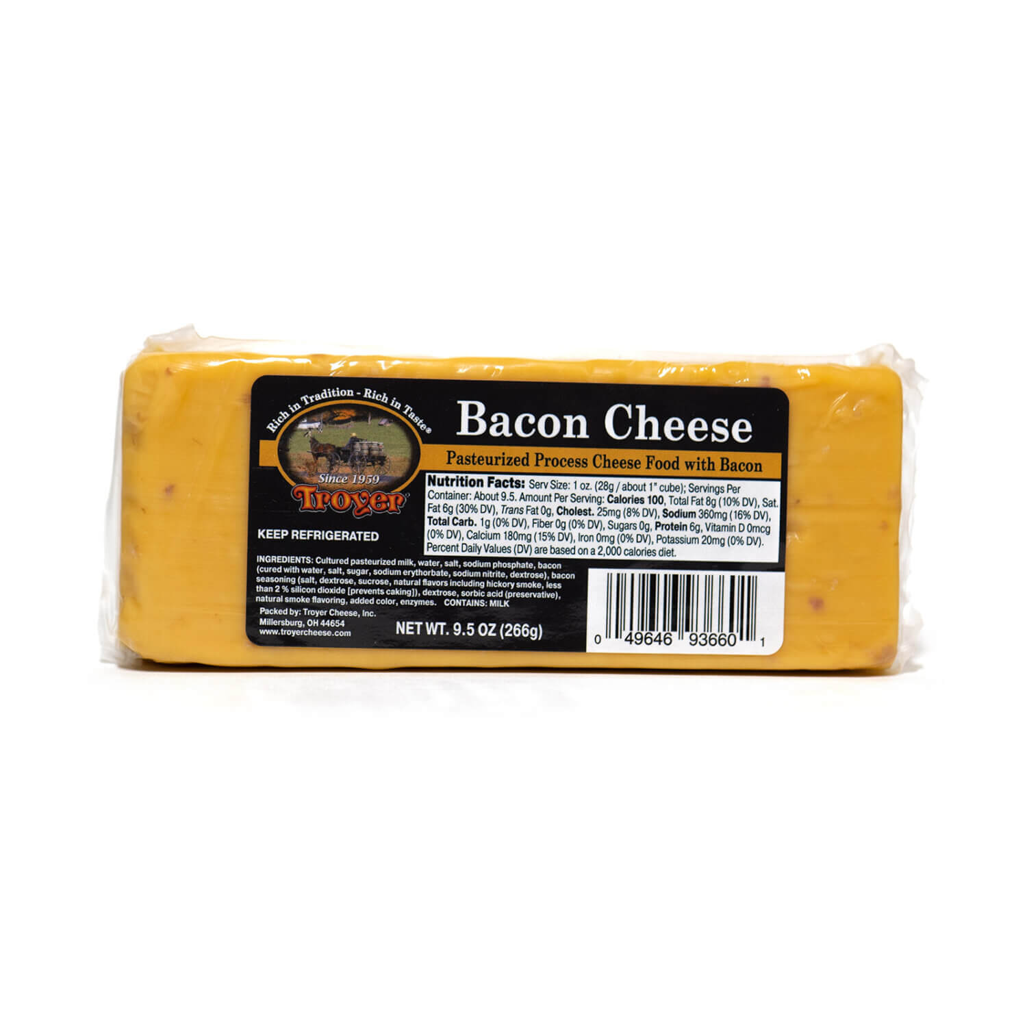 Smoked Gouda With Bacon New York Cheese - Farm Fixins